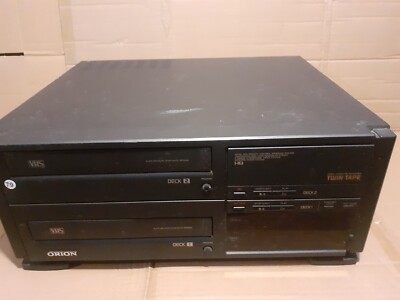 FAULTY Amstrad D900 Twin Double Decker VHS Video Cassette Recorder ...