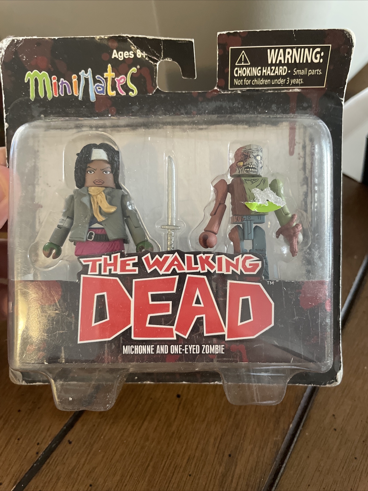 The Walking Dead Minimates Series 2 - Michonne and One-Eyed Zombie 2 ...