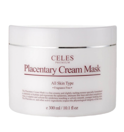 Celes Premium Placentary Cream Mask 300ml Anti Aging Skin Regeneration ...