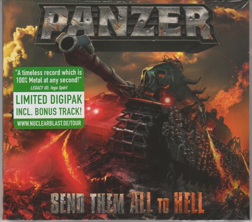 Panzer 2014 CD - Send Them All To Hell +1 (Ltd. Digi.) Destruction ...