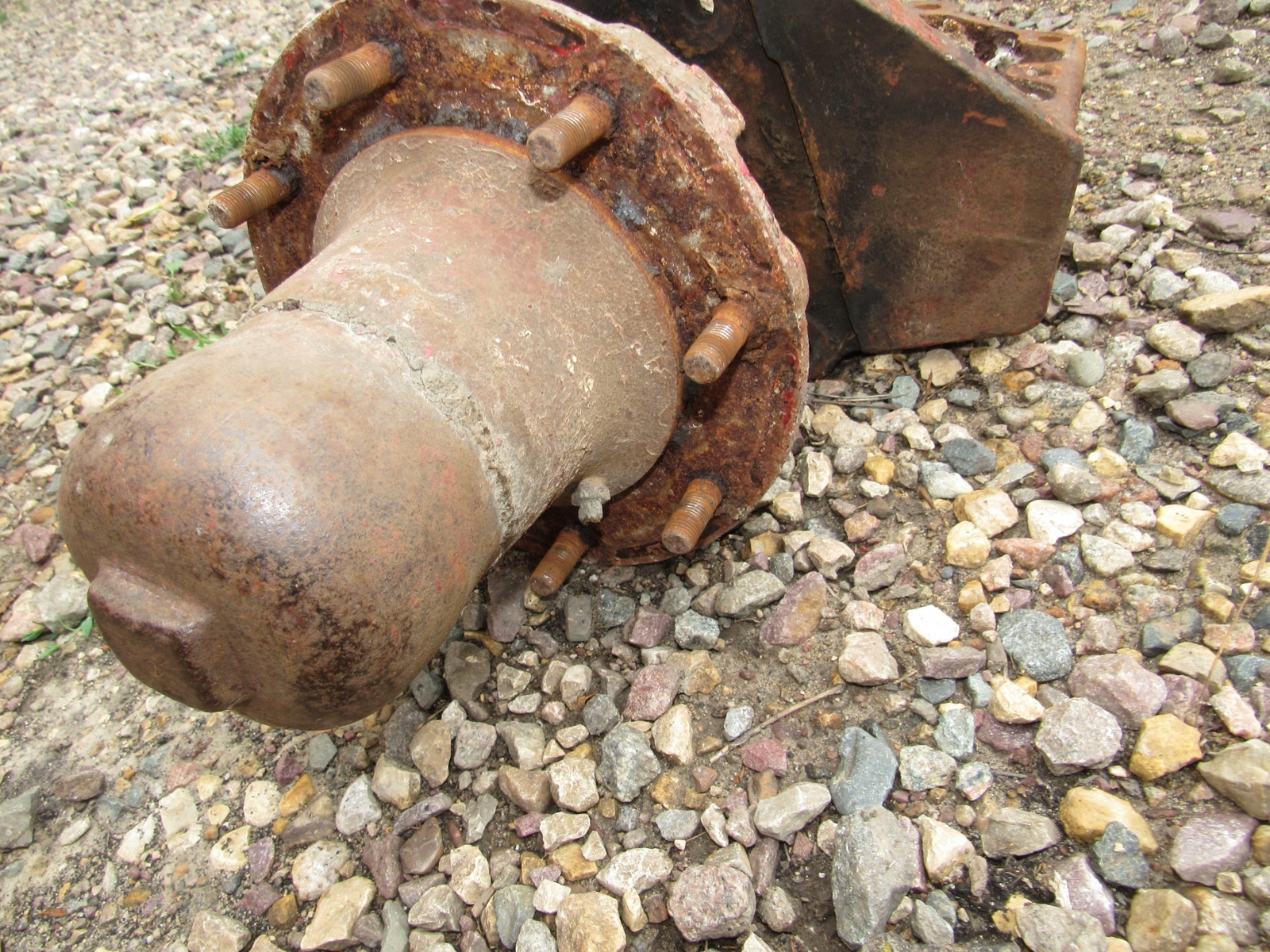 IH IHC RUNNING GEAR RIGHT REAR AXLE SPINDLE ASSEMBLY MCCORMICK DEERING ...