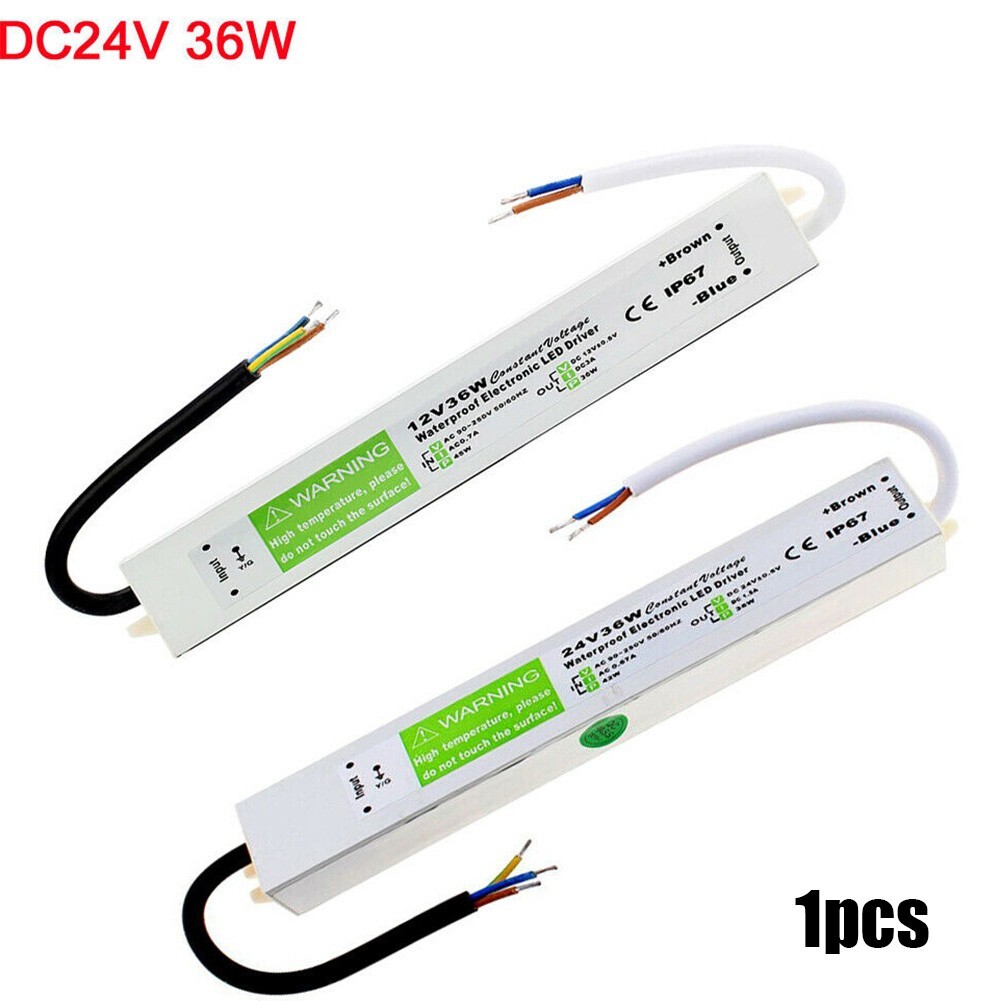 Waterproof IP67 Transformer for DC24V For LED Strip Overvoltage ...