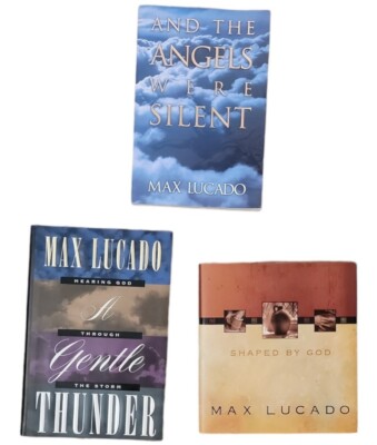 Lot of 3 Max Lucado Books - 2 Hardcover &1 Paperback Books | eBay