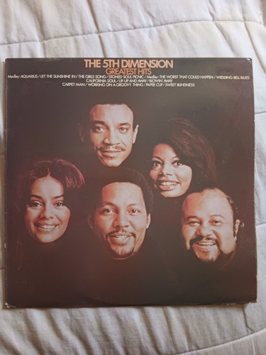 The 5th Dimension ‎– Greatest Hits VINYL LP / US 70 PRESS (VINYL VG+ ...