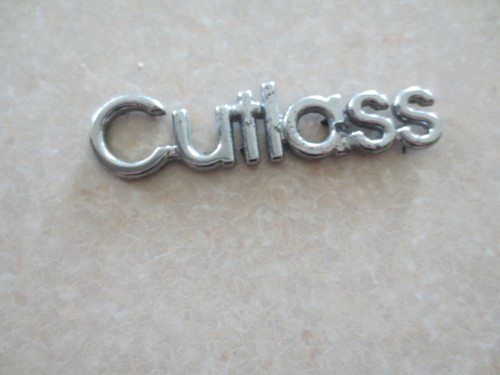 Oldsmobile Cutlass metal badge - emblem // - - - | eBay