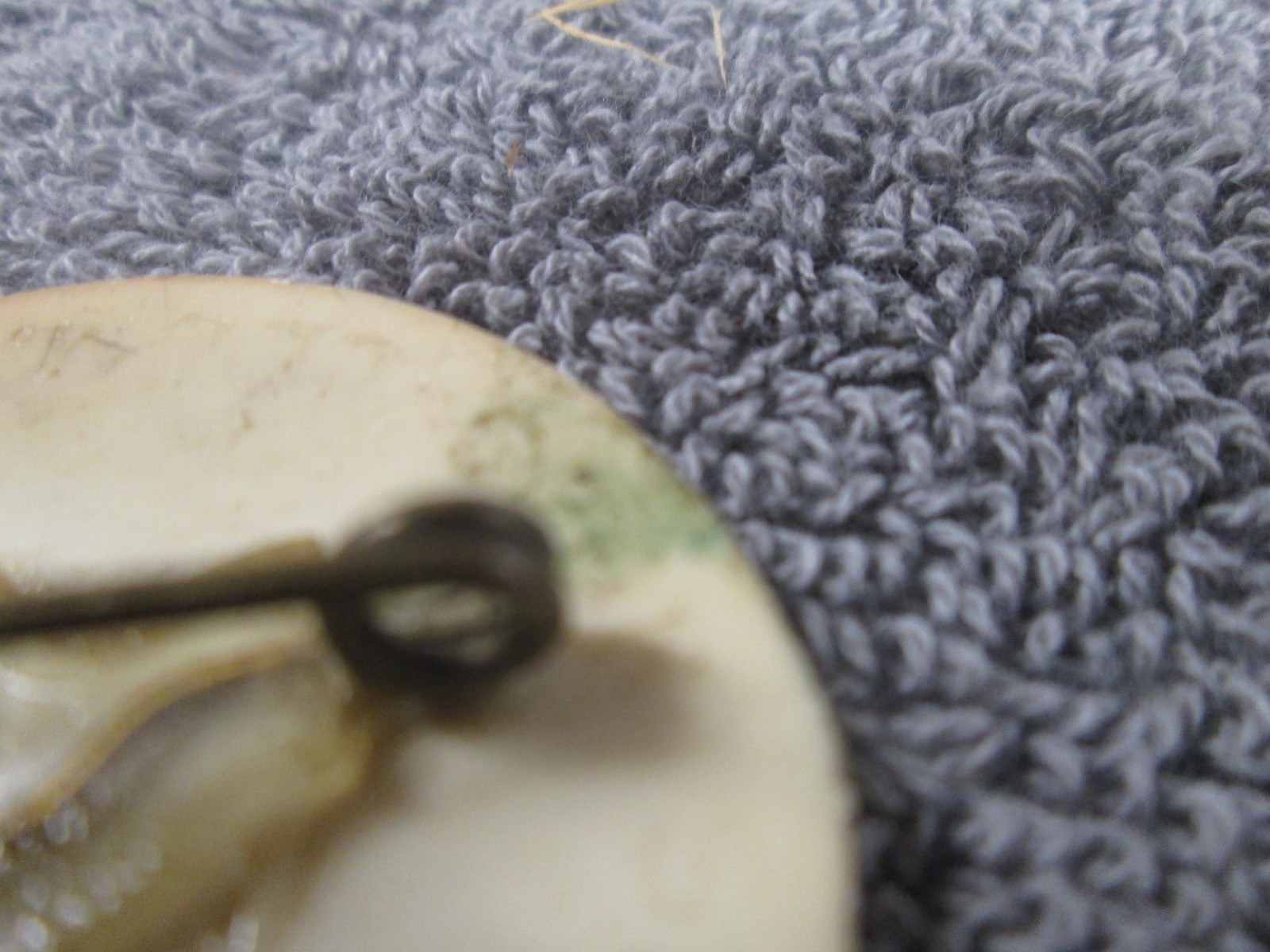 VTG 1921 LEHIGH CO. PA FISH + GAME ASSN DEER HEAD PIN BACK BUTTON BADGE ...