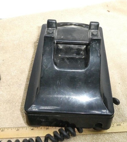 VINTAGE Black Multi Line Business Phone Western Electric Possibly 464 ...