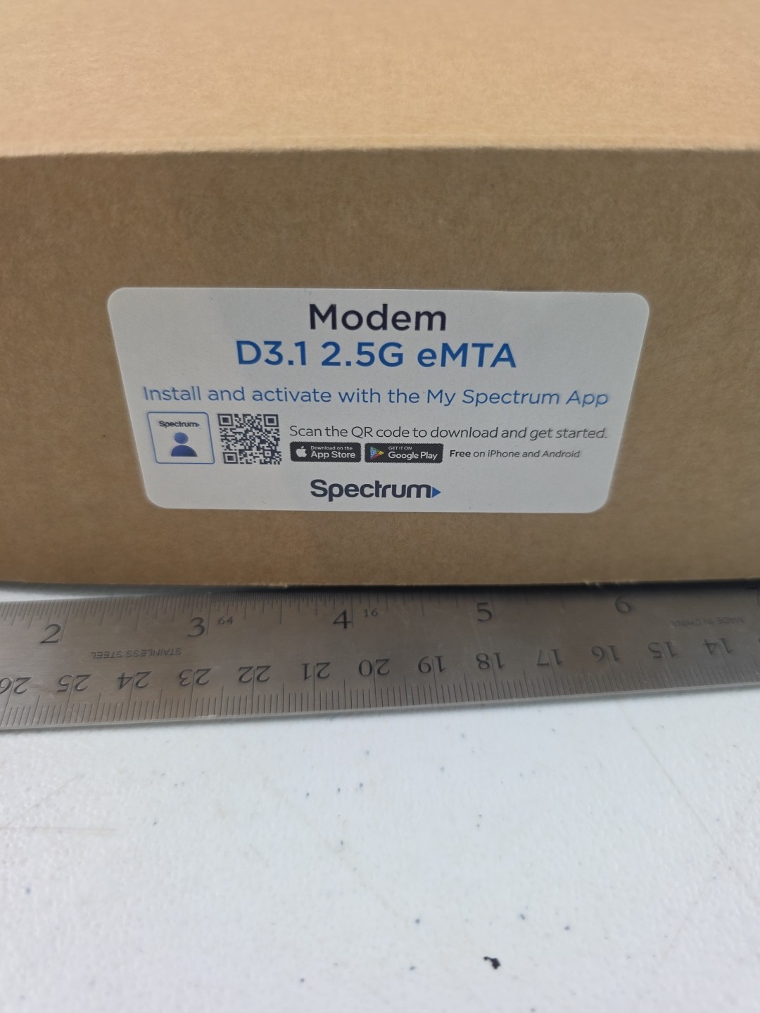 Spectrum 3.1 eMTA Docsis 3.1 Advanced Voice Modem (ES2251) for sale ...