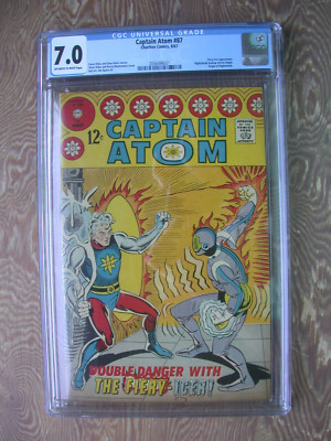 Captain Atom #87 CGC 7.0 Steve Ditko cover/art Origin of Nightshade | eBay