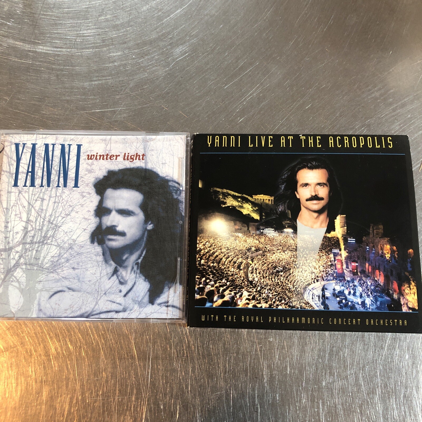 2 Yanni CDs - Winter Light & Yanni Live At The Acropolis 828767169828 ...