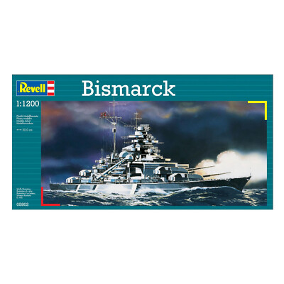 Revell - 05802 Bismarck 1:1200 | eBay