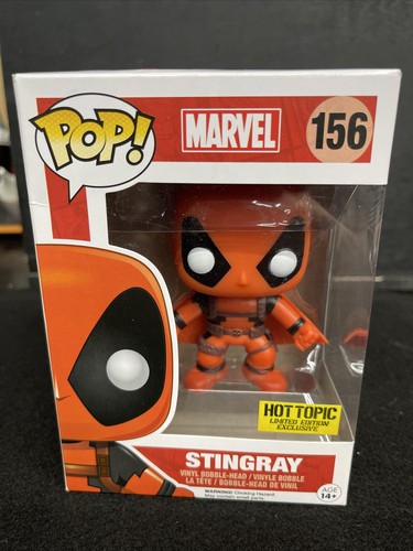 Funko POP! Marvel Deadpool STINGRAY #156 Hot Topic Exclusive | eBay