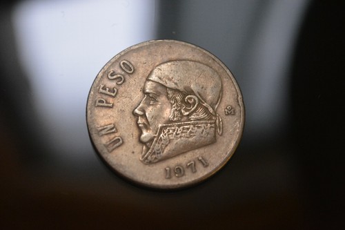 Mexican 1971 Un Peso Mexico 1 Peso Coin Good | eBay