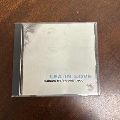 Lea in Love by Barbara Lea (CD 1990, Original Jazz Classics) Very Good ...