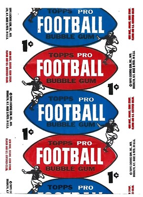 Original 1957 Topps 1 Cent Football Card Wrapper Great condition | eBay