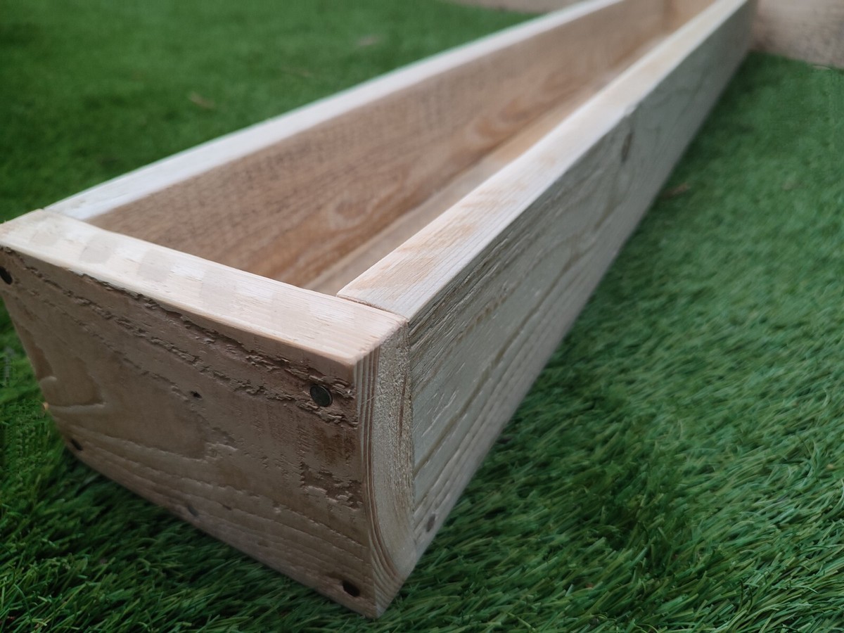 Recycled Wood Centerpiece Box DIY Wooden Centerpiece Box-{From ONE