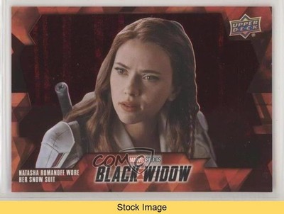 2021 Upper Deck Marvel Black Widow Natasha Romanoff #74 READ 8a7 | eBay
