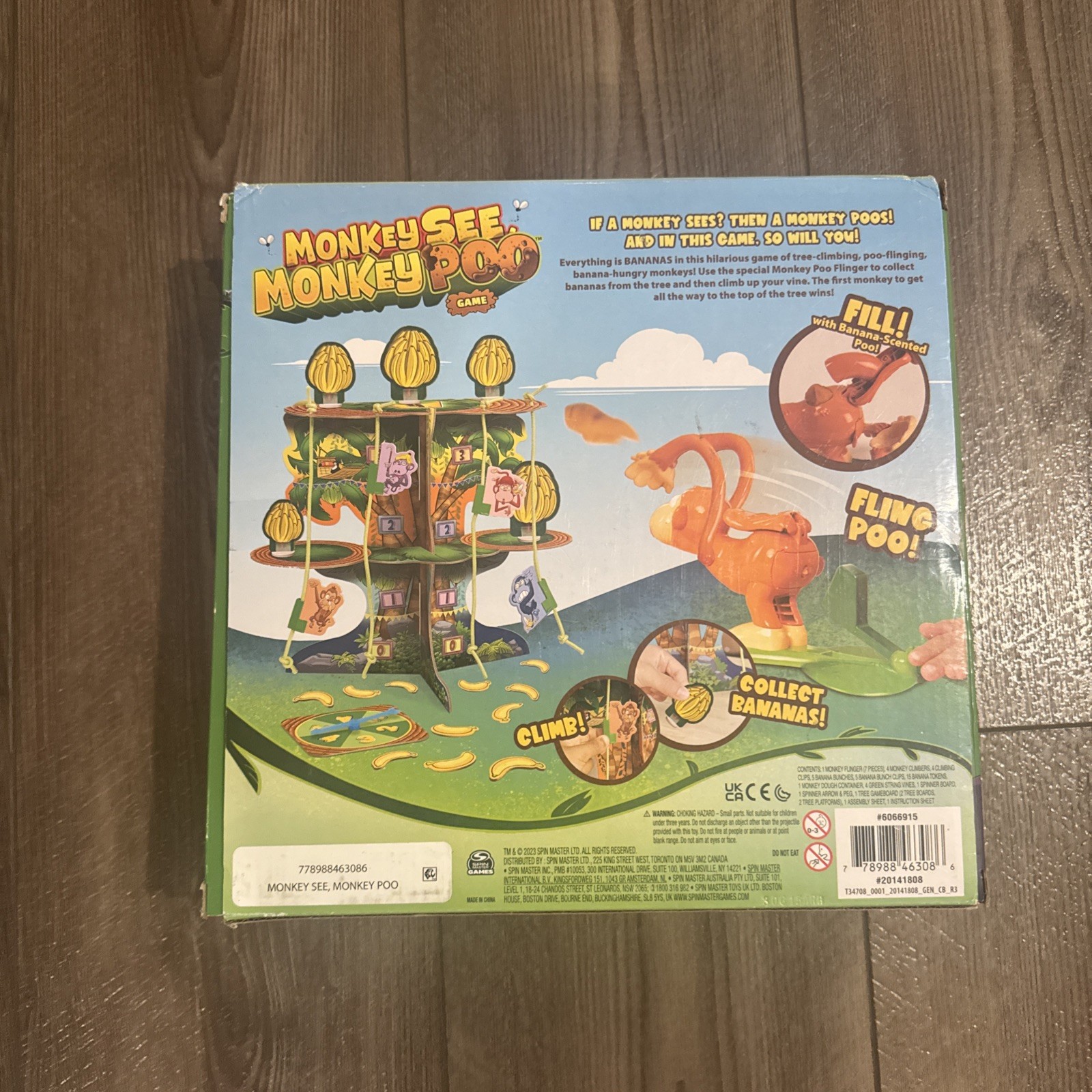 New! Monkey See, Monkey Poo Children's Game Spin Master Games | eBay
