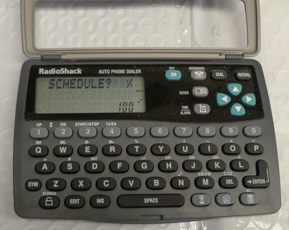 Radio Shack EC-297 12K Data Organizer Tone Dialer 65-784 PLUS Original ...