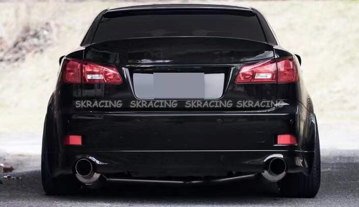 For LEXUS IS250 IS350 ISF 06-13 08 Wald REAL Carbon Fiber HighKick ...
