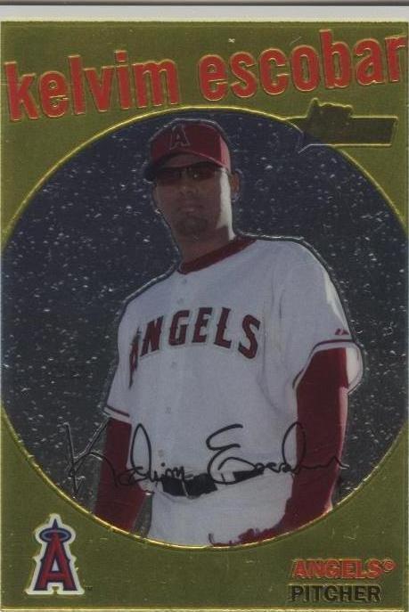 2008 Topps Heritage - Chrome Kelvim Escobar #C26 /1959 for sale online ...