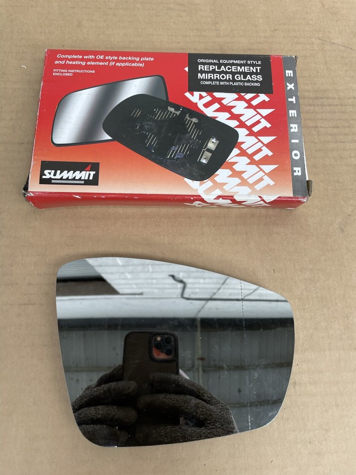 HEATED RIGHT WING MIRROR BASE PLATE / GLASS FOR VW POLO MK5 2014-ON ...