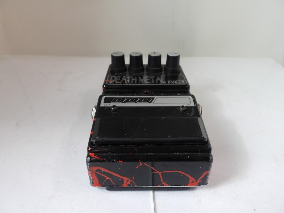 Vintage DOD FX86 Death Metal Distortion Effects Pedal Free USA Shipping ...