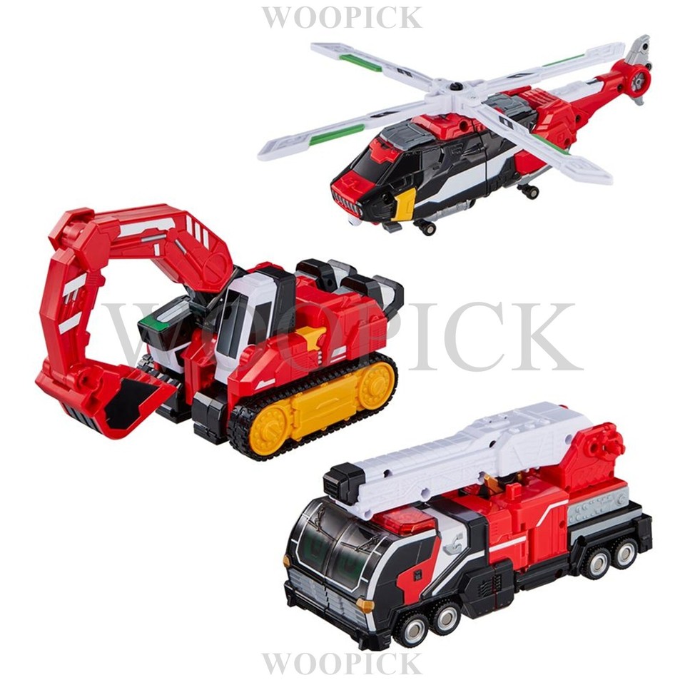 Metal Cardbot S Season2 FLAMENOVA Transformer Robot Fire Car Flame Nova ...