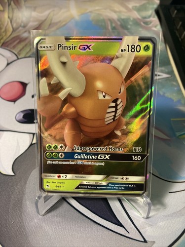 Pokémon TCG Pinsir GX Hidden Fates 6/68 Holo Ultra Rare (COMBINED POST ...