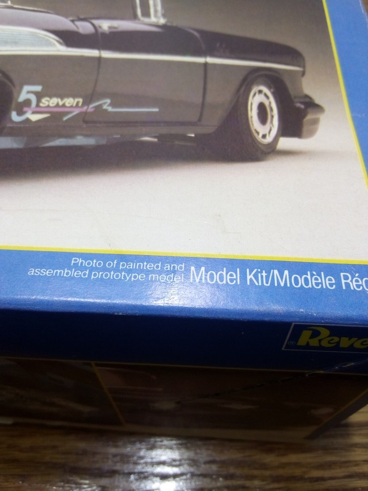 Revell Hot Rod Custom 57 Chevy Hardtop Model 1/25 Scale Model Kit 7123 ...