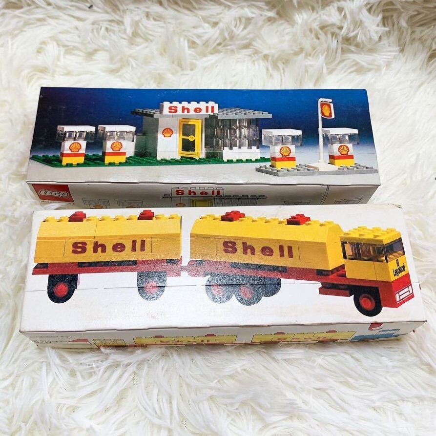 LEGO 688 690 Set of 2 Shell Tanker Shell Garage Vintage New unopened ...