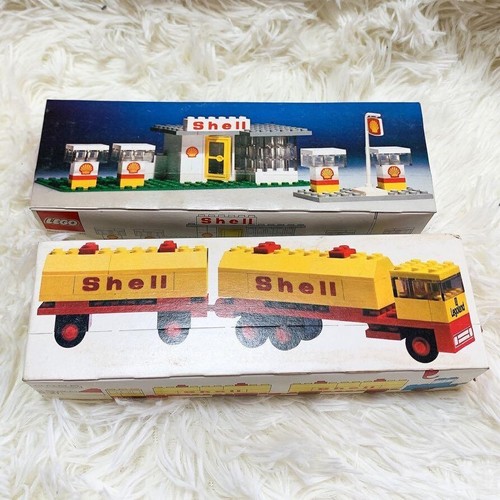 LEGO 688 690 Set of 2 Shell Tanker Shell Garage Vintage New unopened ...