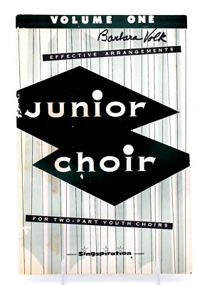 Junior Choir Music Book, 2-Part Youth Choirs,Effective Arrangements,Vol ...