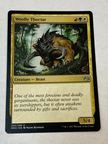 Woolly Thoctar - Magic the Gathering MTG Modern Masters 2017 Single | eBay
