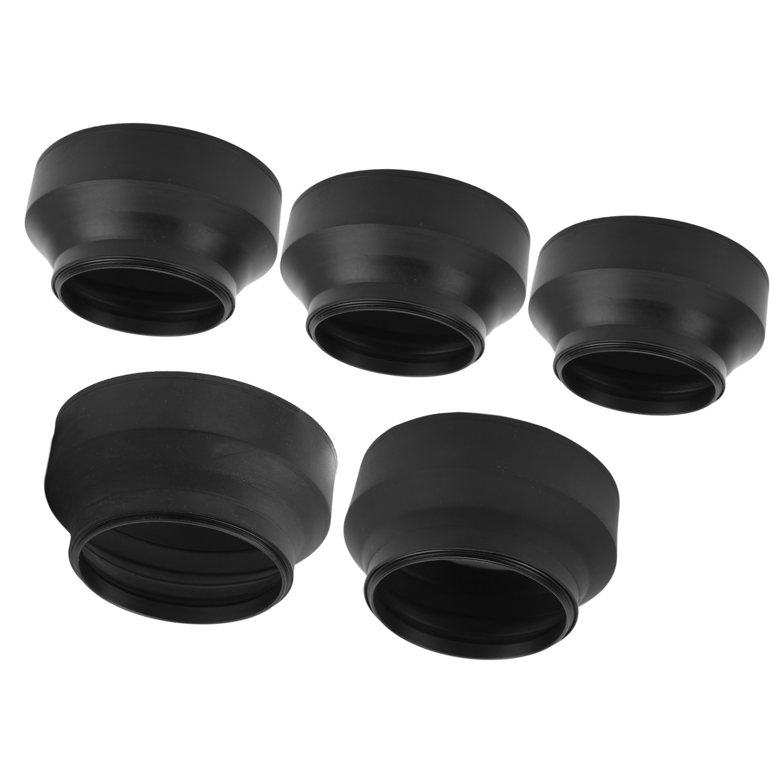 Lens Hood 3 In1 Universal Collapsible Camera Lens Hood With 3 Different ...