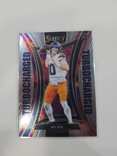 Bo Nix RC 2024 Panini Select Turbocharged Denver Broncos #16 | eBay