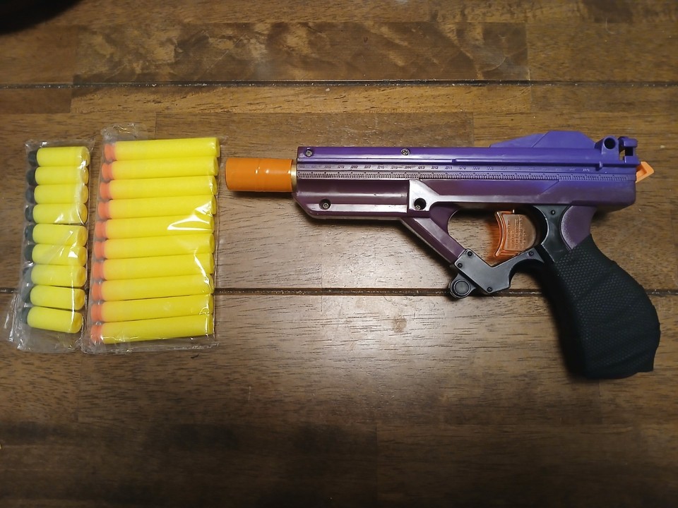 Modified Nerf Lock 'N Load (1997) Foam Blaster | eBay