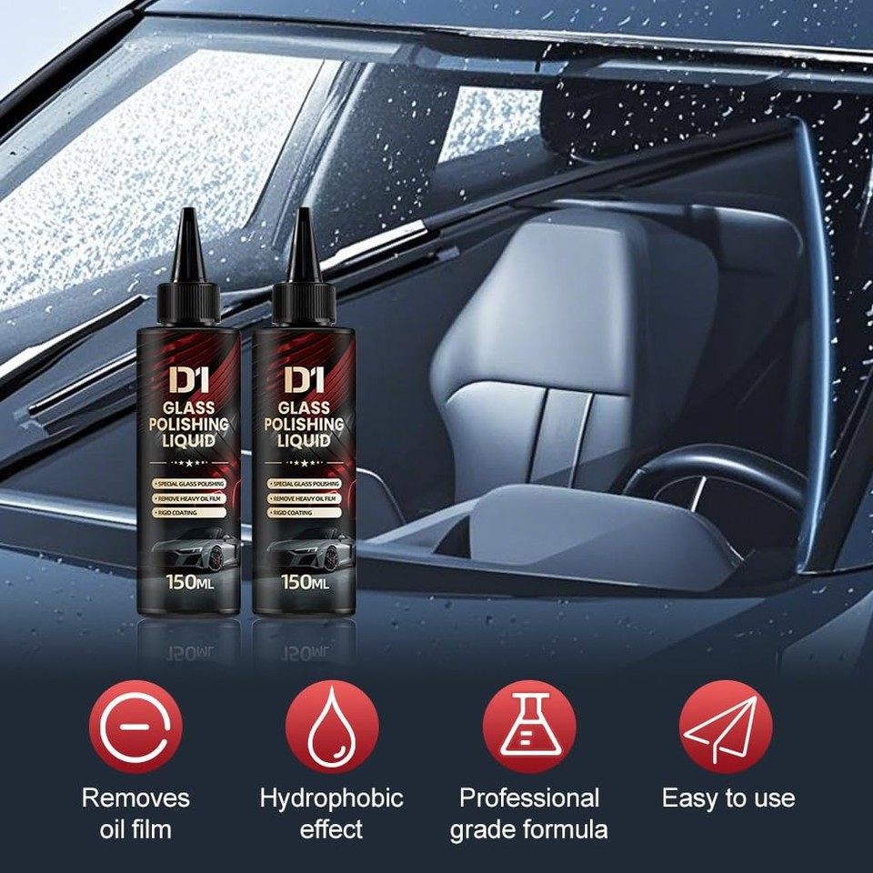 Glass Polishing Liquid D1 , 2025 New Car Glass | eBay
