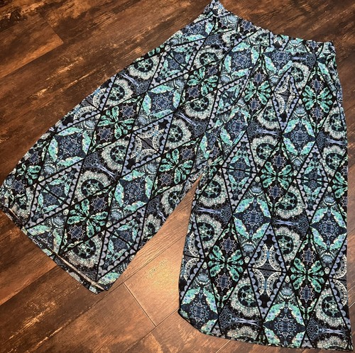 Cato Blue/Aqua Palazzo Pants Size XL | eBay