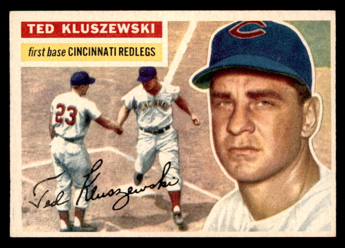 1956 Topps Baseball #25 Ted Kluszewski NM *i1 | eBay