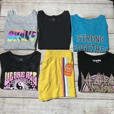 Girls Size 18 Lot Of Clothes. NWT! 6 Pieces For Spring And Summer ...