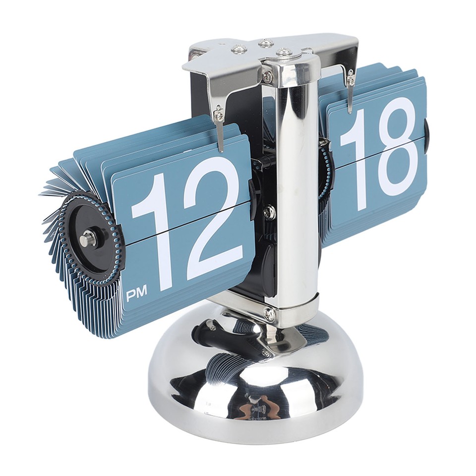 Flip Clock Exquisite Workmanship Retro Minimalism Battery Single Leg ...