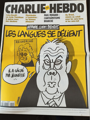 Charlie hebdo n°454 du 28/02/2001; Affaire Cohn-Bendit | eBay