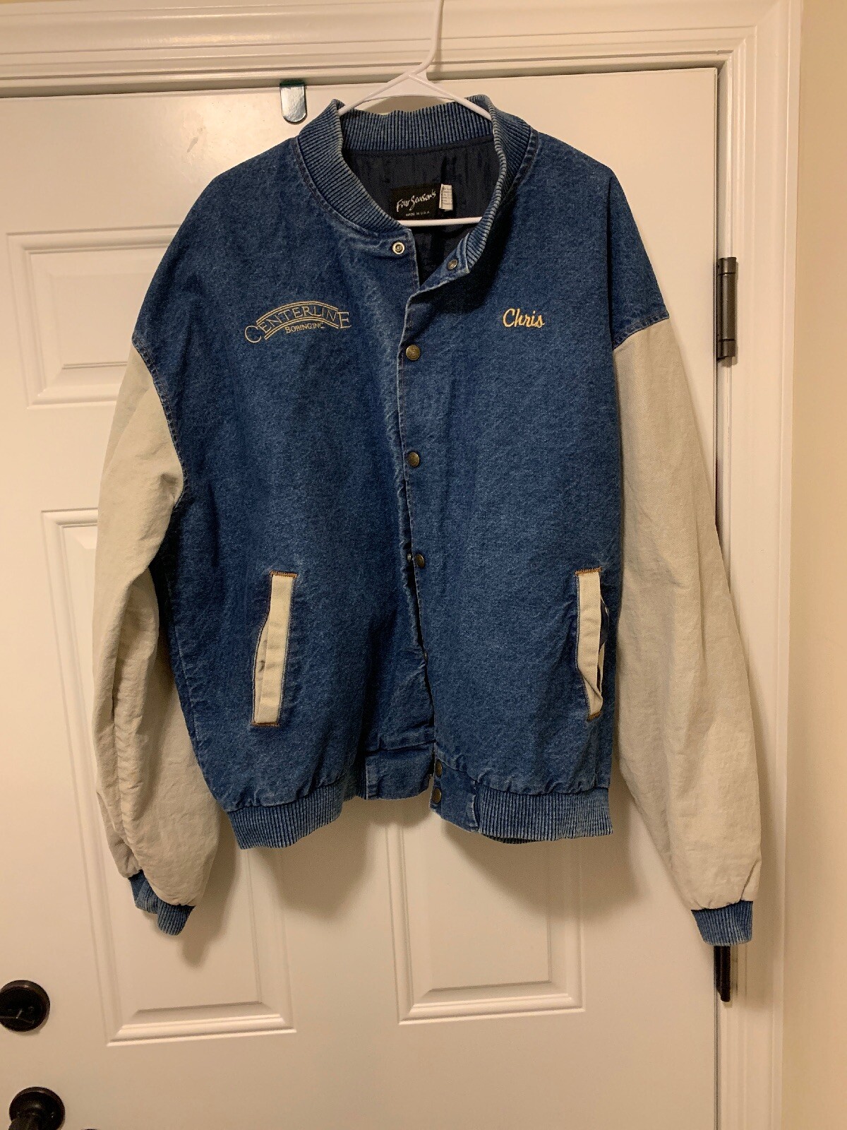 Vintage Centerline Boring Jacket XL Made In The USA Workwear Harmony PA ...