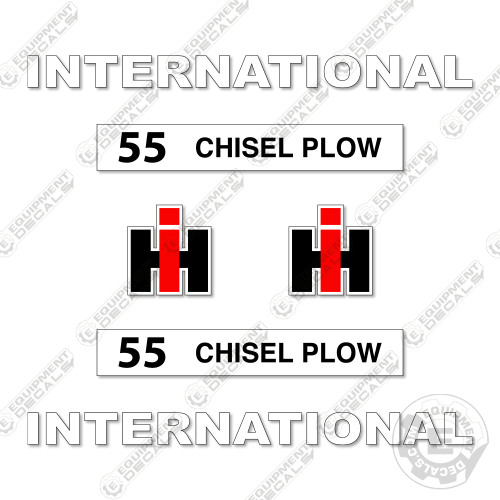 Fits International 55 Decal Kit Chisel Plow - 7 YEAR OUTDOOR 3M VINYL ...