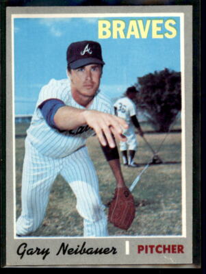 1970 Topps Gary Neibauer #384 Atlanta Braves | eBay