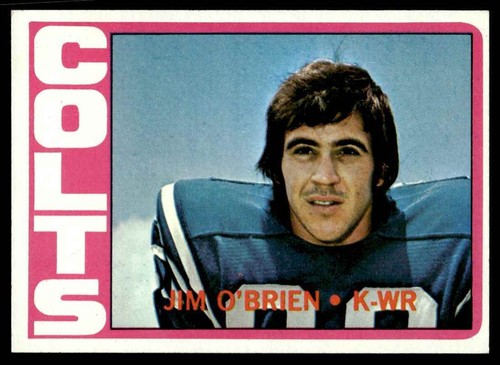 1972 Topps Jim O'Brien RC Baltimore Colts #56 ^ | eBay