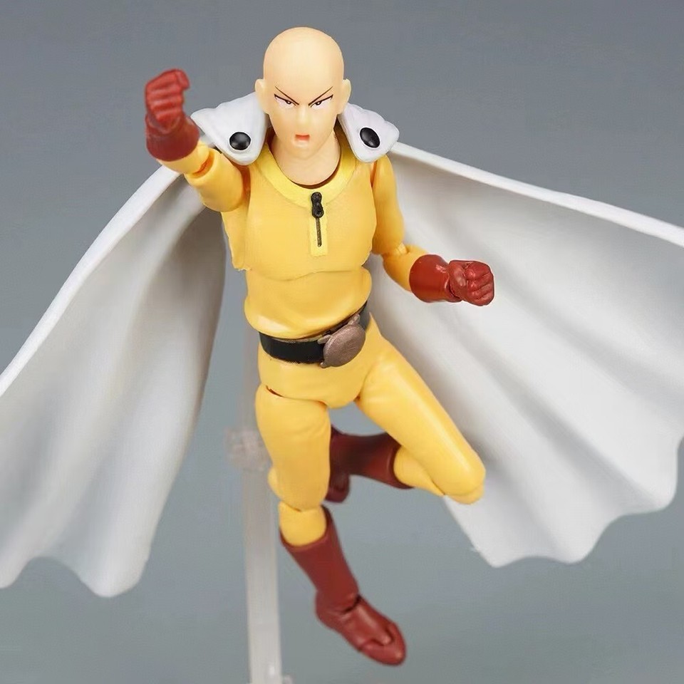 NEW-One Punch Man” Anime Saitama Action Figures Figma 310 Model Toys ...