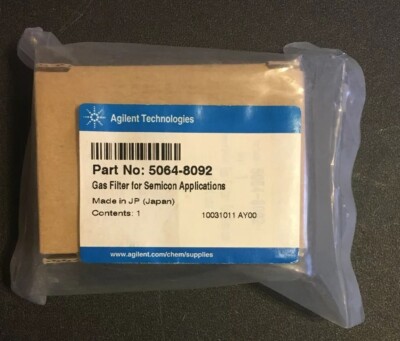 Agilent Gas Filter for Semiconductor Applications ~ 5064-8092 | eBay