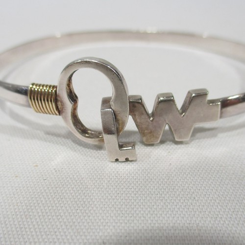 CARIBBEAN BRACELET CO. STERLING 14K GOLD HOOK BRACELET KEY WEST CBC | eBay